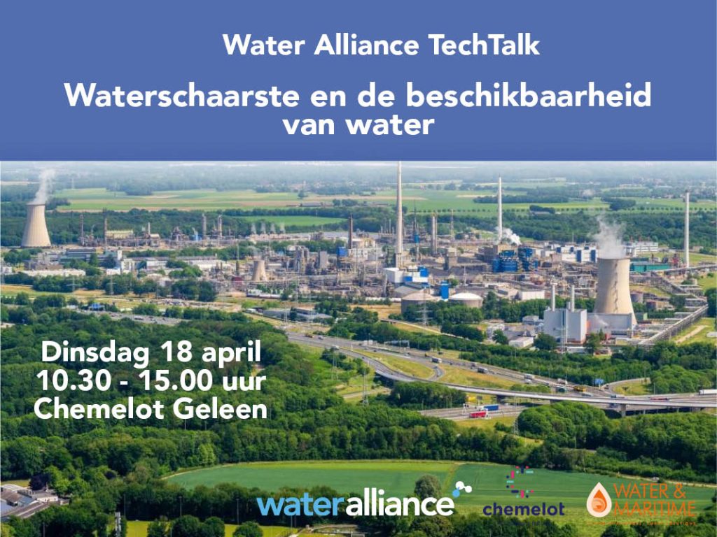 Water Alliance TechTalk ‘Waterschaarste en de beschikbaarheid van water ...